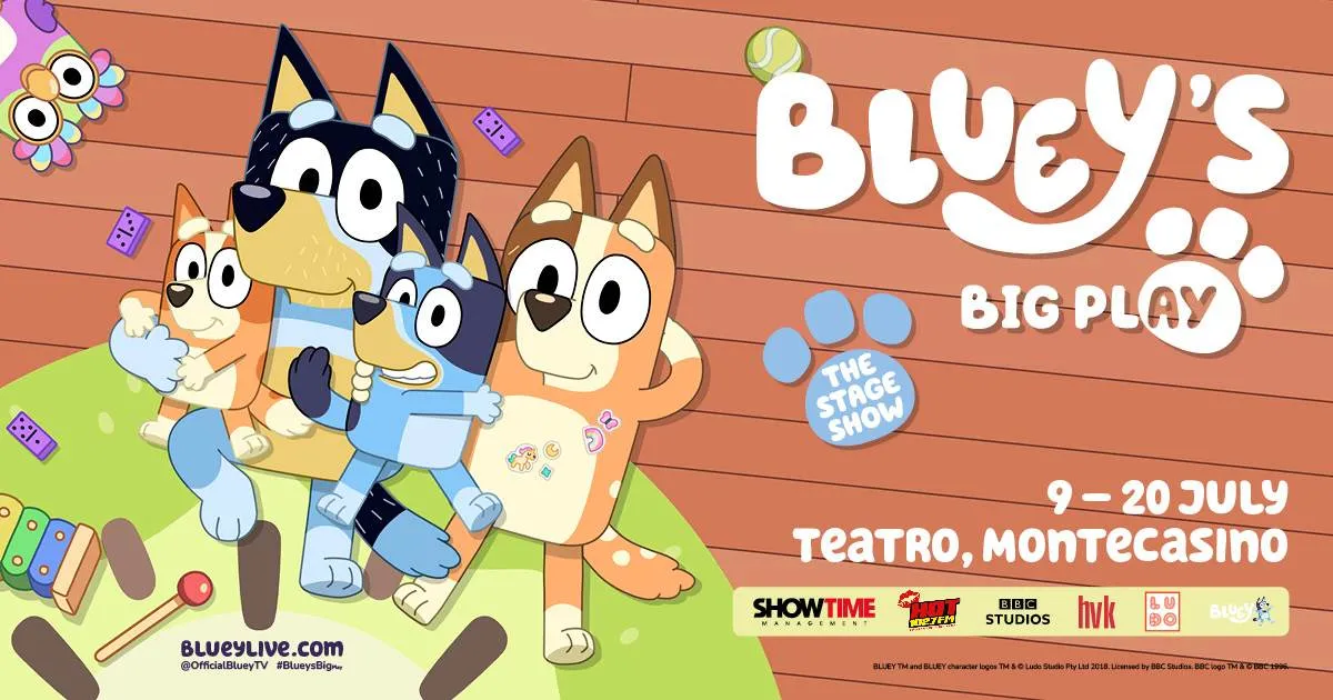 Bluey's Big Play live show hits SA theatres this year