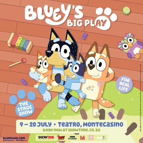 Bluey's Big Play live show hits SA theatres this year